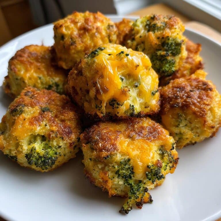 Cheesy Broccoli Bites Ready in 30 Minutes